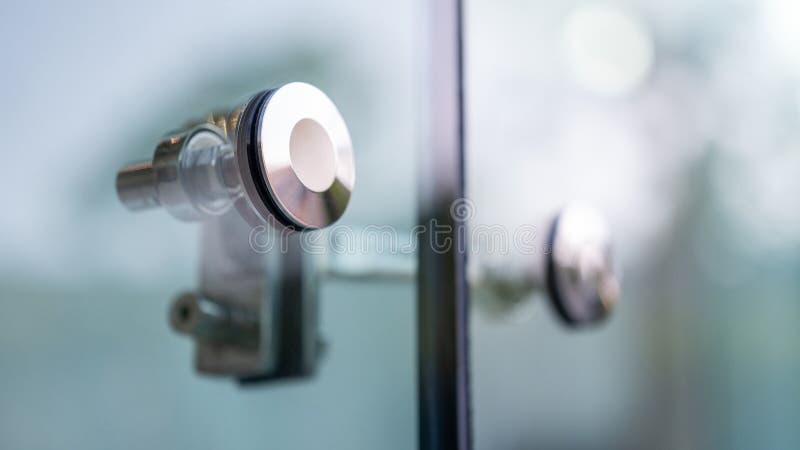 Metal Fasteners Element of Spider Glass Curtain Wall System Stock Image ...