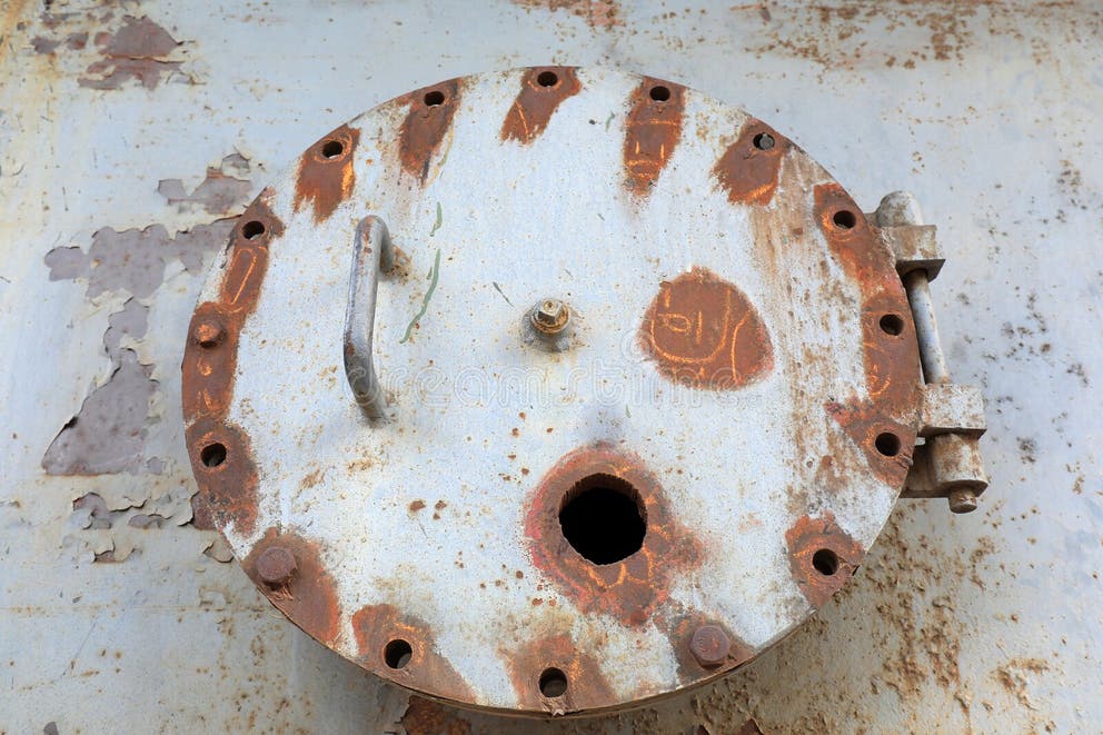 Metal Fasteners with Oxidized Rust Stock Photo - Image of workshop ...