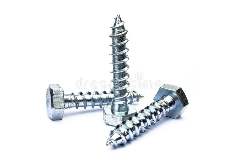 Metal fasteners stock image. Image of grey, fasten, industrial - 29341451