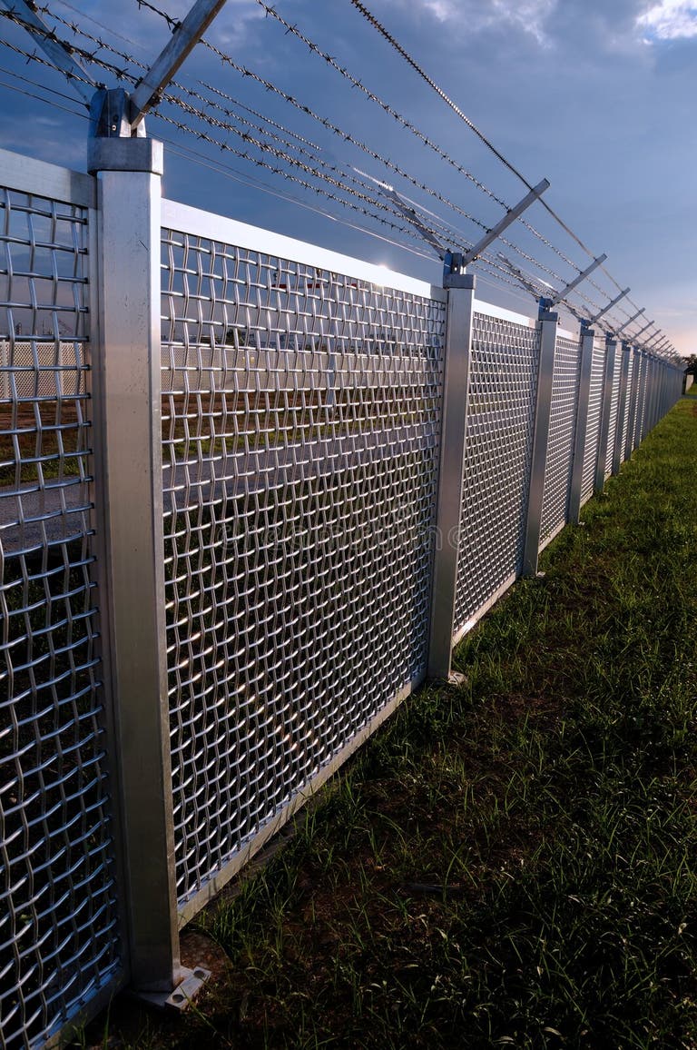 17,176 Steel Metal Grid Fence Stock Photos - Free & Royalty-Free Stock ...