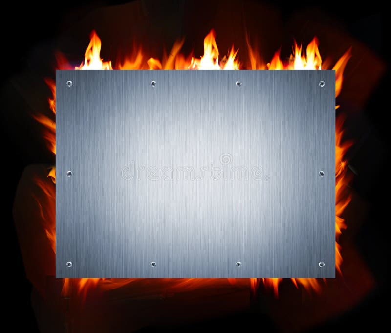 Metal and fire stock image. Image of idea, dangerous - 19890633