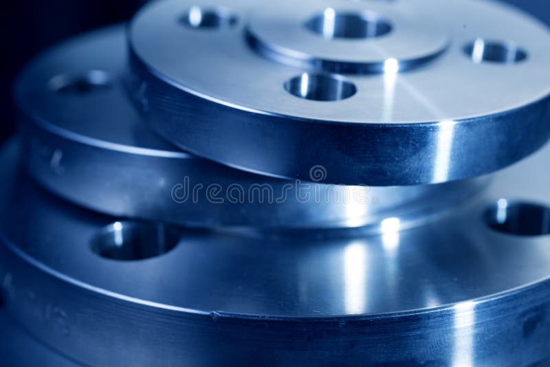 Metal flange ring stock image. Image of industrial, background - 88608769