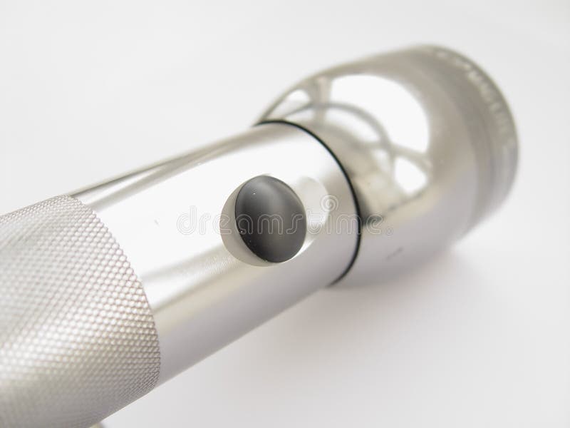 Metal Flash Light stock image. Image of exposed, tool, power - 5847