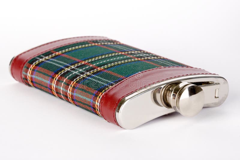 Metal flask stock photo. Image of steel, canister, hunting - 13448080