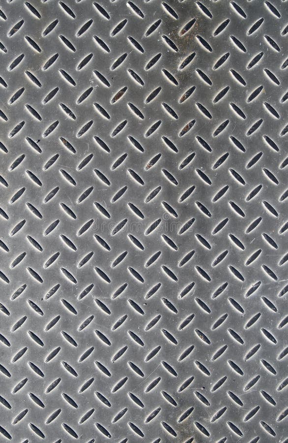 Metal floor cover. stock image. Image of steel, surface - 2331929