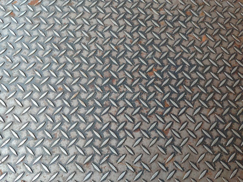 Metal Floor with Some Rusty Parts Stock Photo - Image of rusty, iron ...