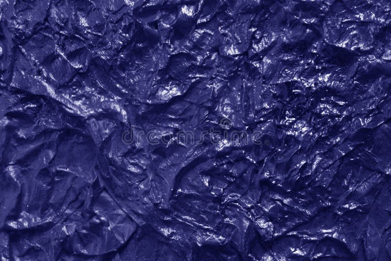 Metal Foil Texture in Blue Color Stock Photo - Image of pattern ...