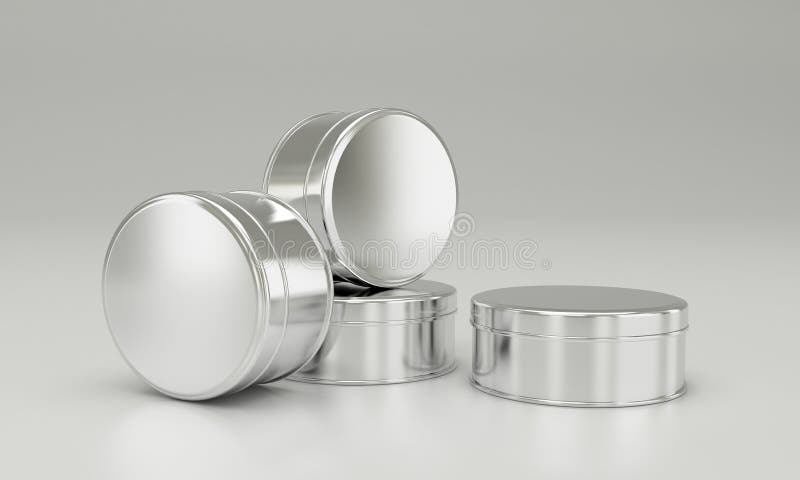 Metal Food Tin Can Packaging Stock Image - Image of package, aluminium ...