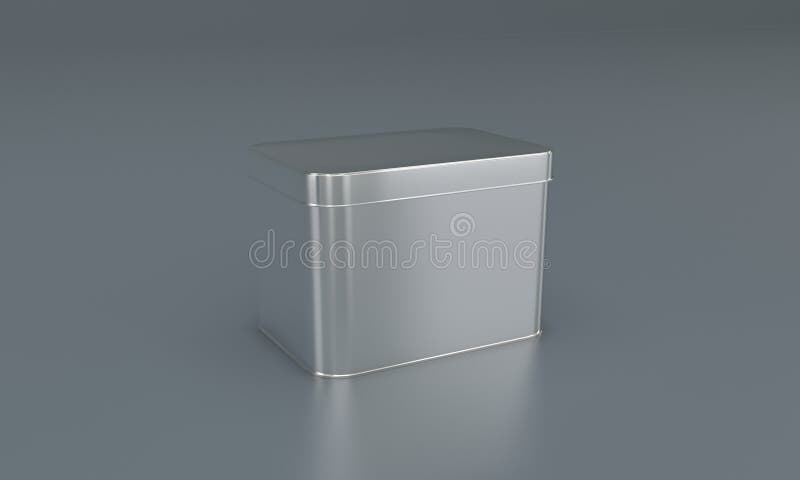 Metal Food Tin Can Packaging Stock Image - Image of aluminum, metal ...