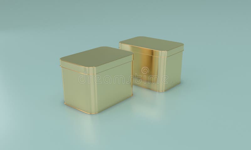 Metal Food Tin Can Packaging Stock Image - Image of cylinder, canned ...