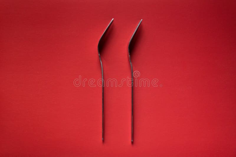 Metal forks stock photo. Image of abstraction, food - 182935938