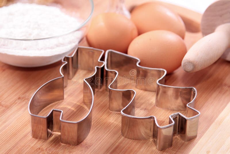 Metal form for cakes stock image. Image of eggs, holiday - 12191607
