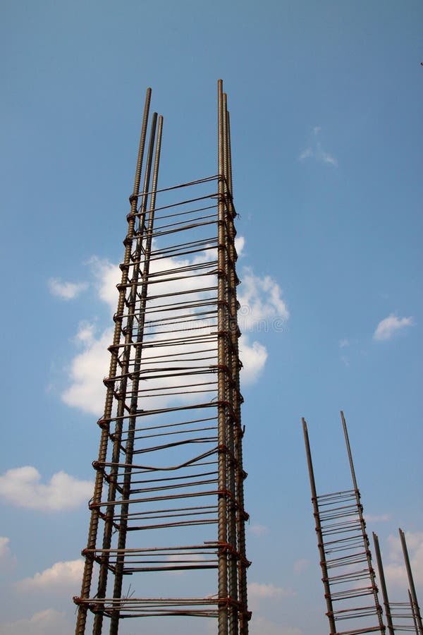 Foundation post metal stock image. Image of ground, bend - 76850085