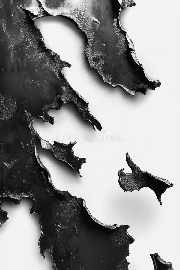 Metal Fragment stock photo. Image of white, metal, scrap - 377957106