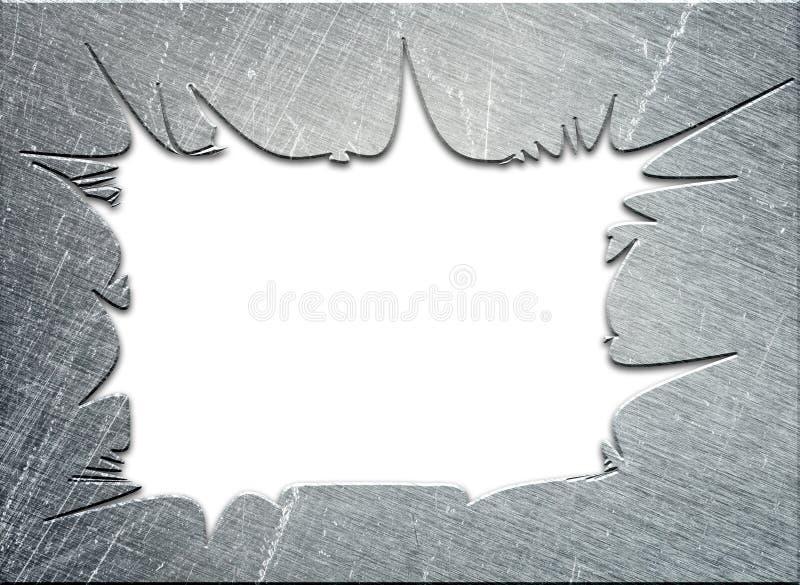 Metal frame stock illustration. Illustration of industrial - 14763766