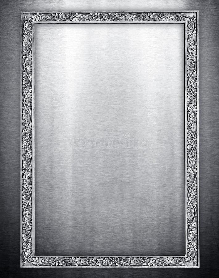 Metal frame background stock illustration. Illustration of framework ...