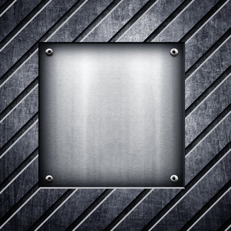 Metal frame background stock illustration. Illustration of framework ...