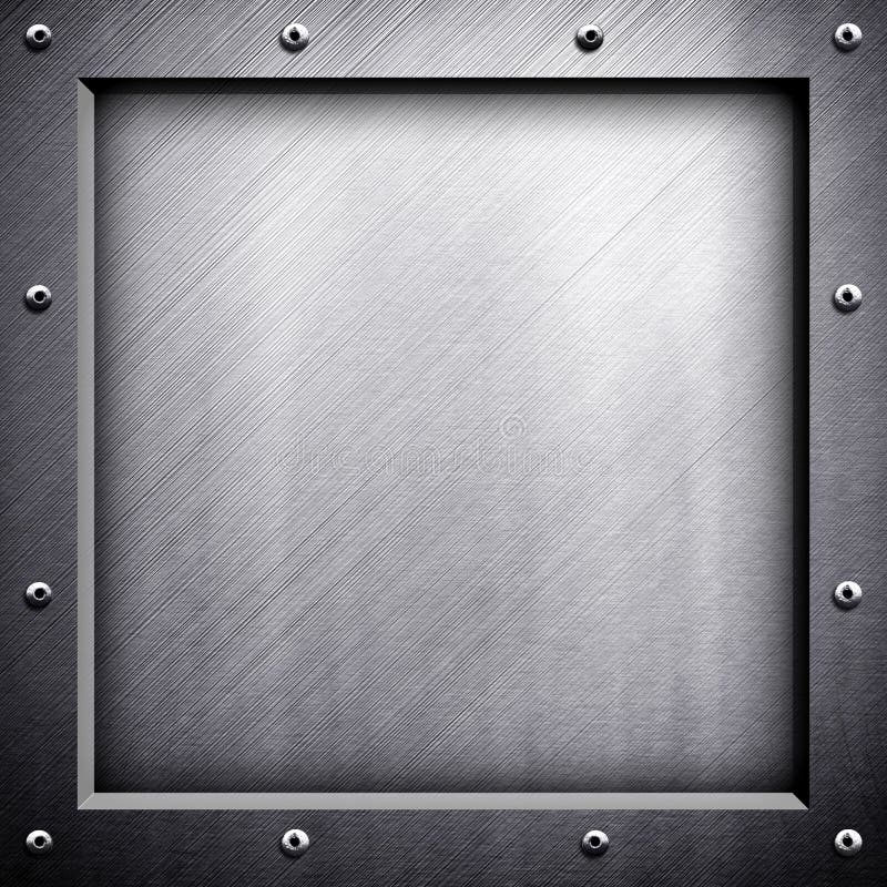 Metal frame background stock illustration. Illustration of framework ...