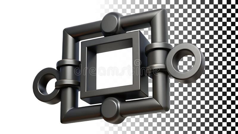 Metal Frame Corner, Industrial Frame, Metallic Border, Corner Bracket ...