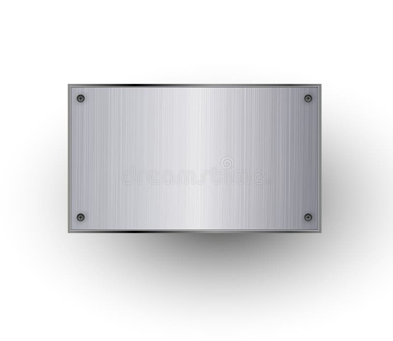 Metal frame stock vector. Illustration of place, label - 34453153