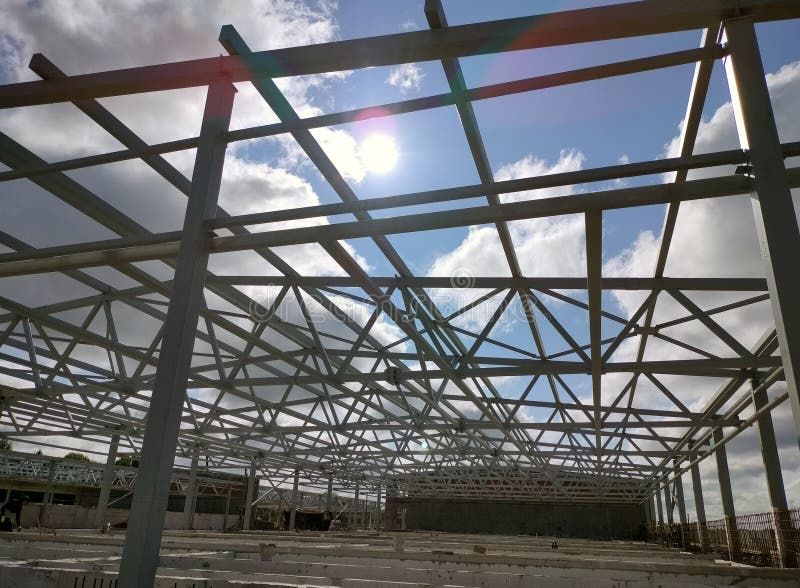 The Metal Frame of the Factory. Construction of a New Industrial ...