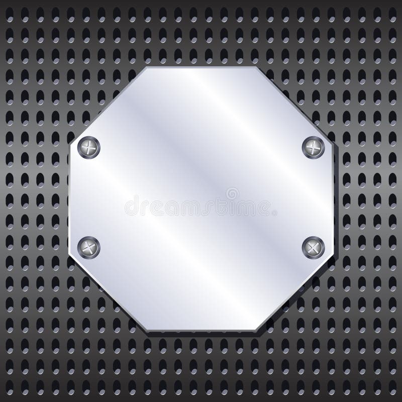 Octagon Metal Stock Illustrations – 767 Octagon Metal Stock ...