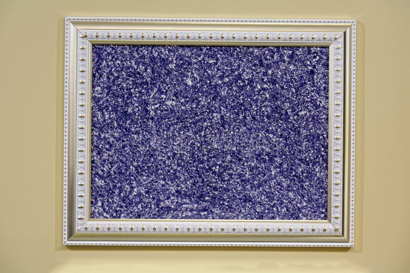 Metal Frame with Purple Texture Stock Photo - Image of wall, interior ...