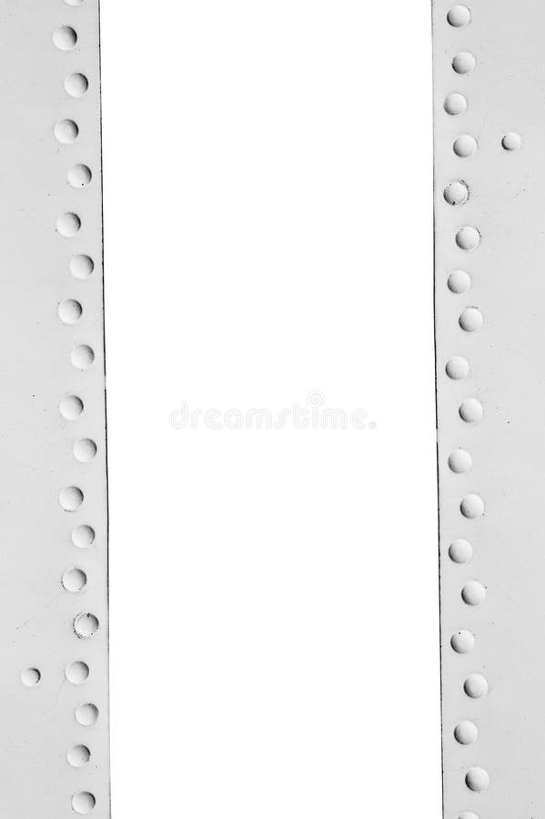 Metal Frame with Rivets and Space for Text Stock Photo - Image of ...