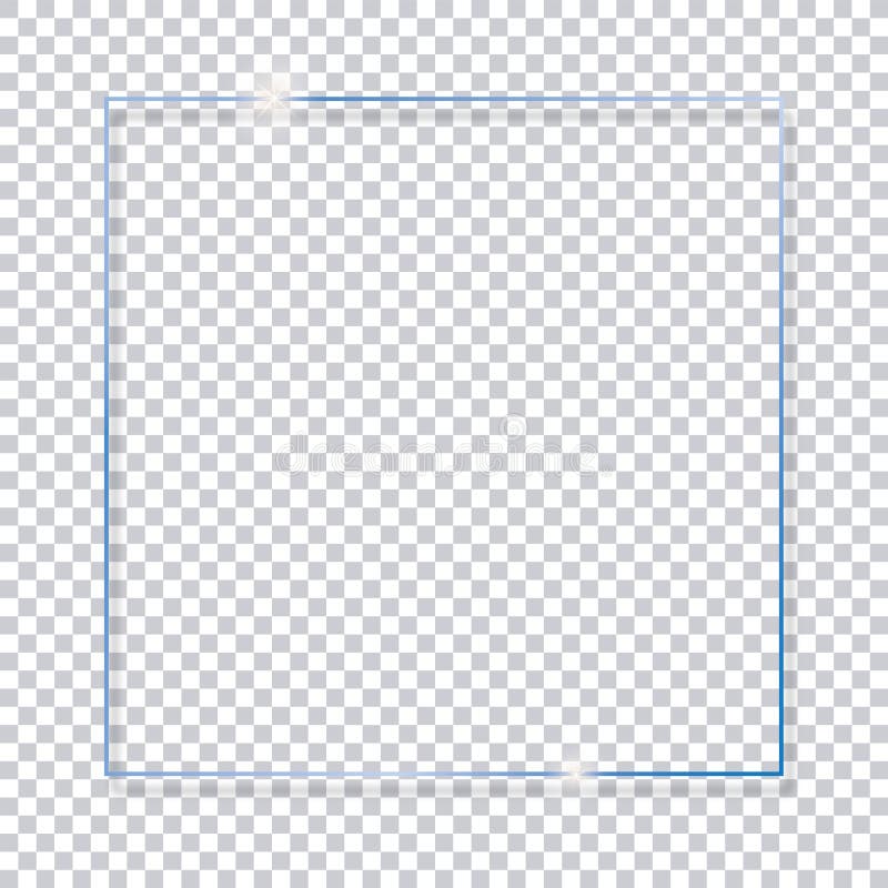 Metal Frame on Transparent Background Stock Vector - Illustration of ...