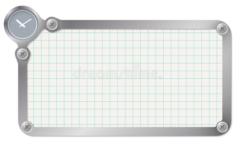 Metal frame stock illustration. Illustration of design - 79010582