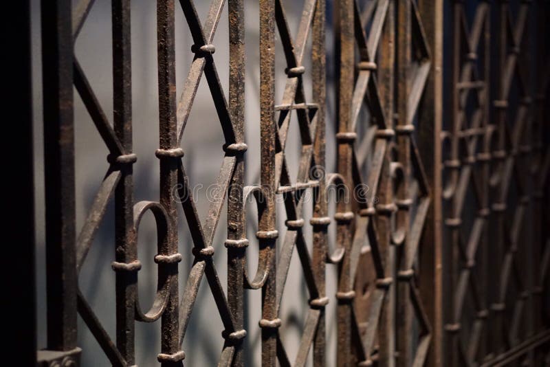 Metal Gate Jewish Symbol Middle Stock Photos - Free & Royalty-Free ...