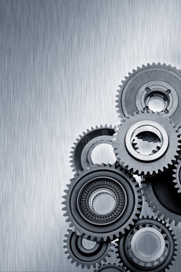 Metal gears stock photo. Image of gearing, bond, connect - 15751462