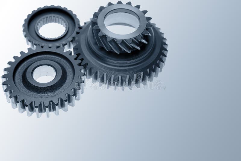 Metal gears stock image. Image of gears, steel, cogwheels - 15966759