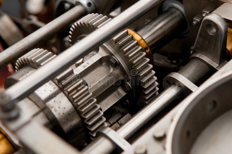 Assembly of machine parts stock photo. Image of assembled - 41581652