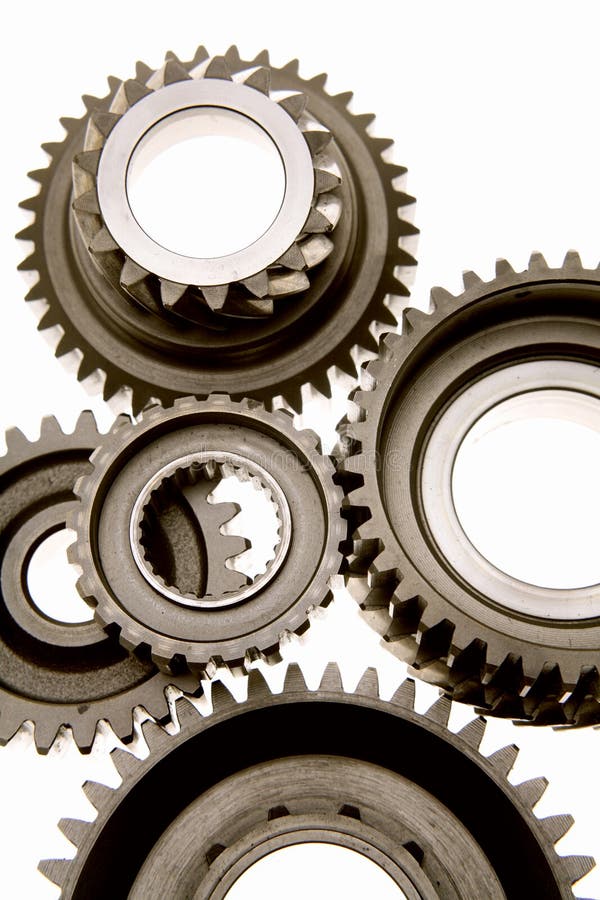 Metal gears stock photo. Image of assorted, lots, engineering - 4687510