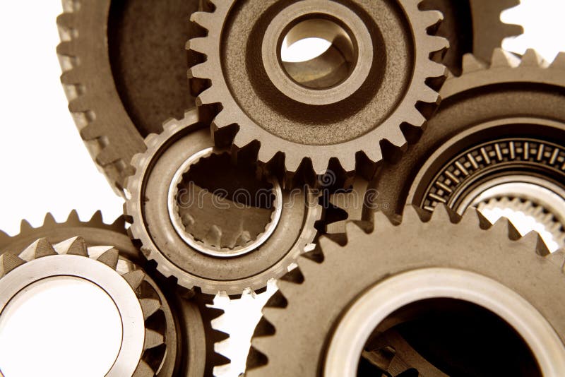 Metal gears stock photo. Image of bond, lots, idea, engaged - 5310252
