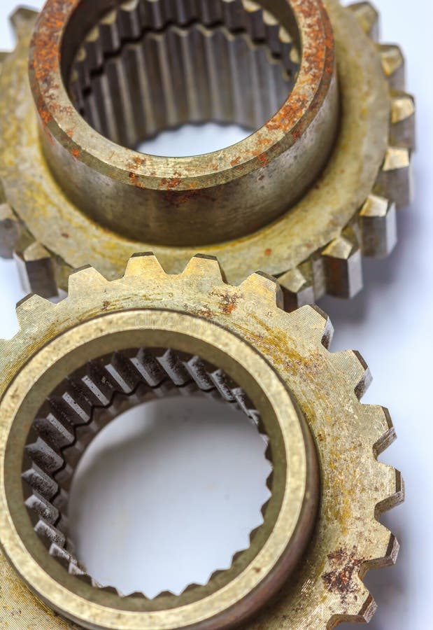 Metal gears stock image. Image of machinery, magnetic - 65697519