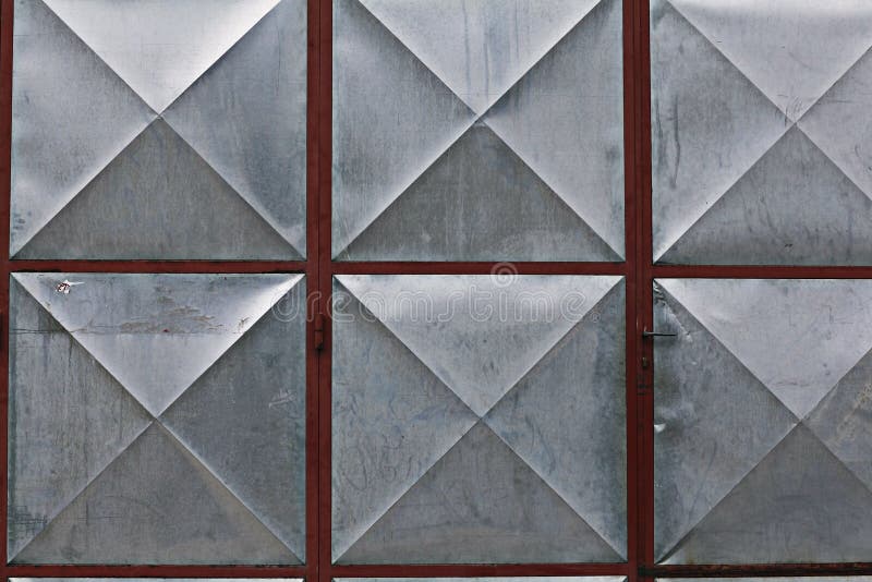 Metal Geometric Surface Texture Stock Photo - Image of clean, alloy ...