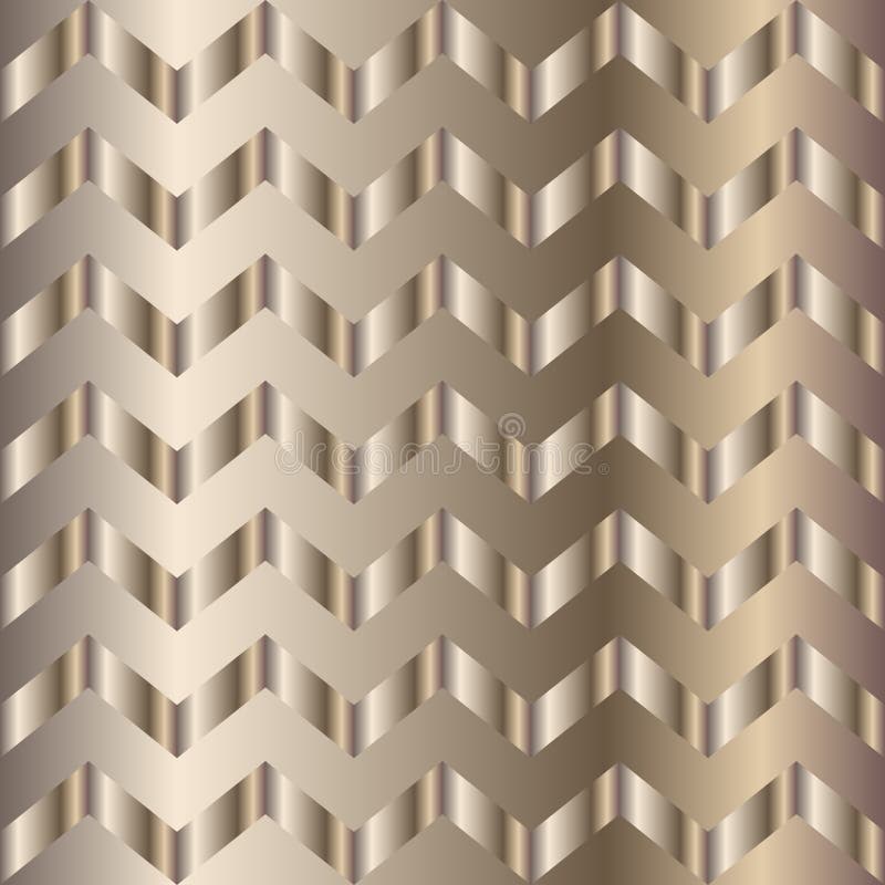 Metal Gradient Chevron Pattern Background Stock Vector - Illustration ...
