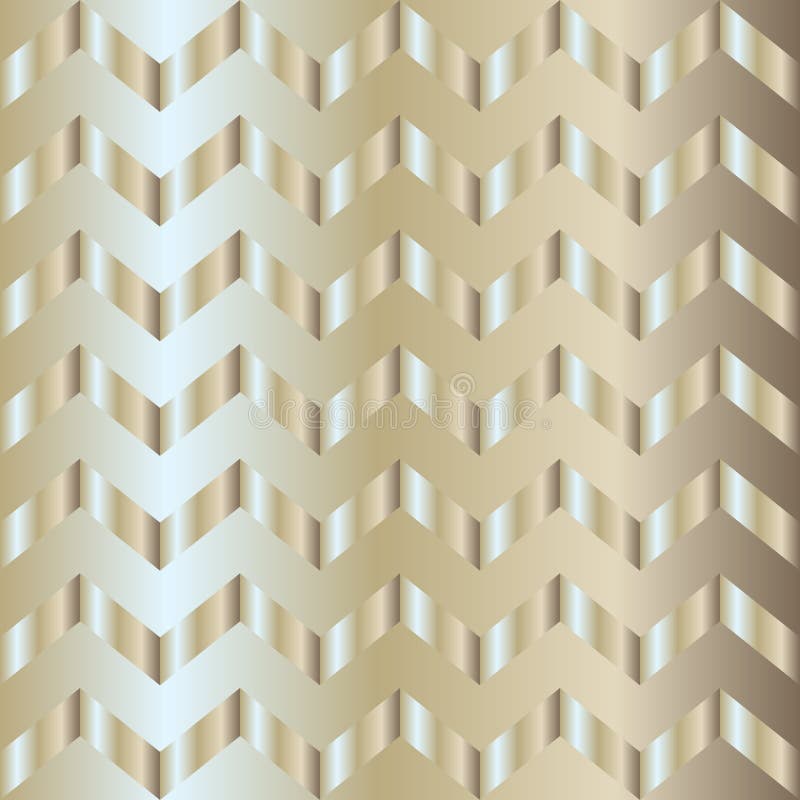 Metal Gradient Chevron Pattern Background Stock Vector - Illustration ...
