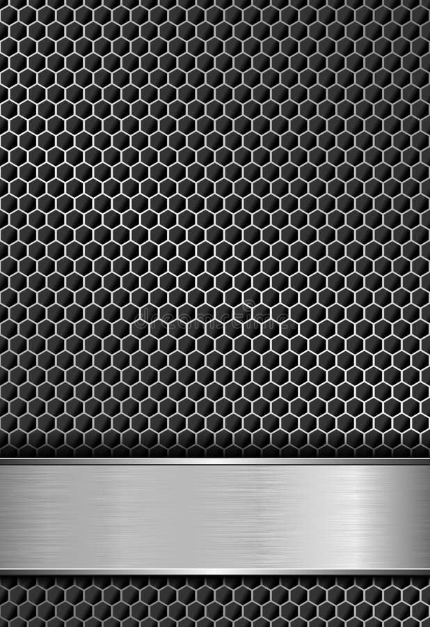 Metal grate stock vector. Illustration of grating, plaque - 226551330