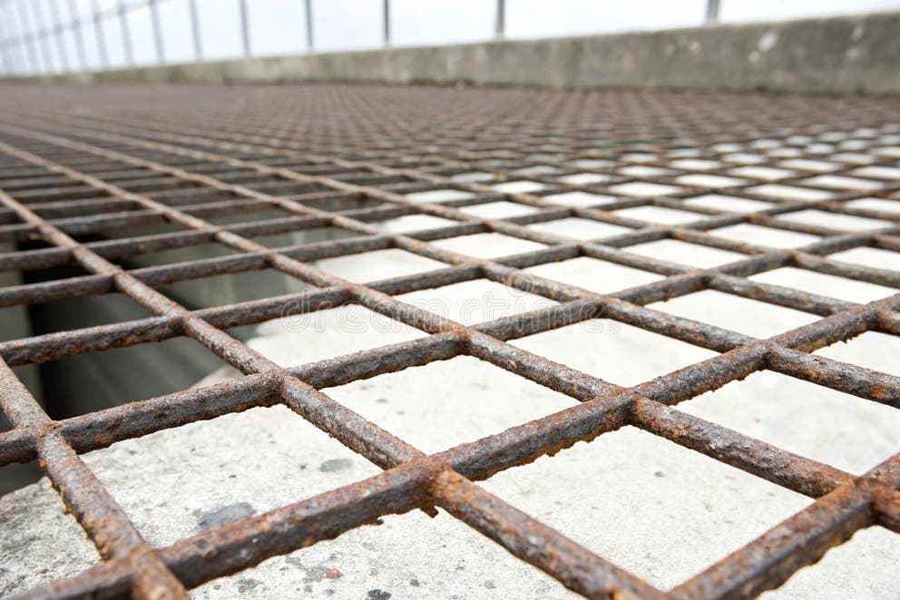 Metal Grate Grid Background â€ Industrial Design Texture Stock ...