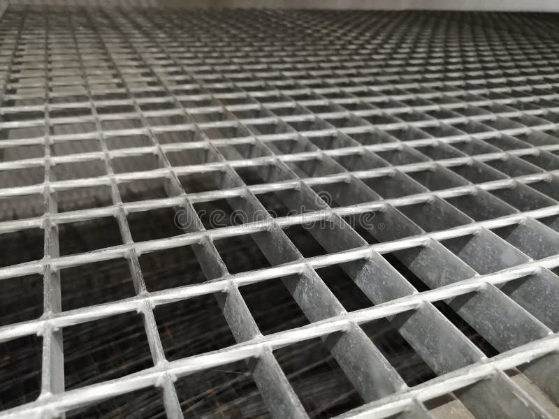 Metal Grating Mesh for Construction and Renovation Stock Image - Image ...