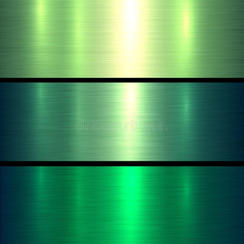 Dark Green Metallic Background