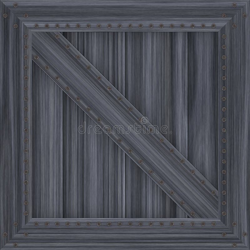 Metal Grey Wooden Crate Texture, Seamless Pattern with Diagonal Bar ...