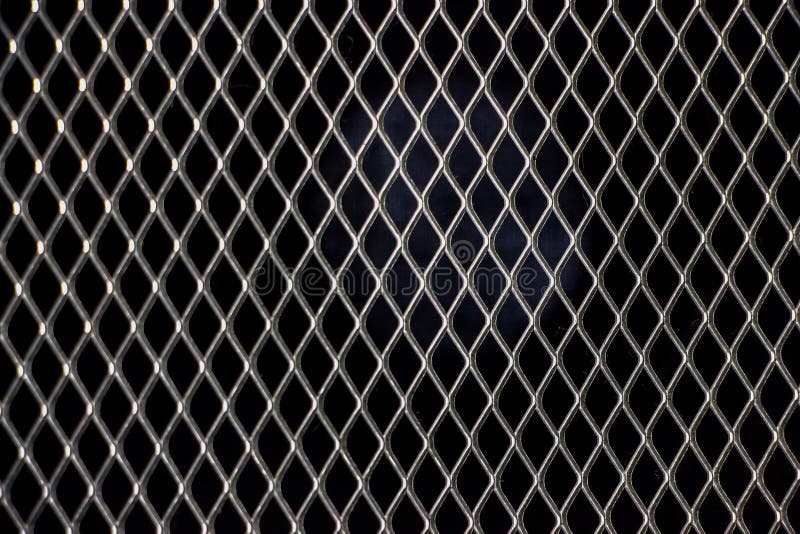 A metal grid stock image. Image of hard, repeated, rows - 86047627