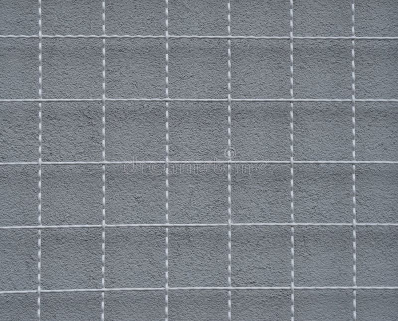 A Metal Grid and a Gray Wall Behind it Stock Image - Image of jail ...
