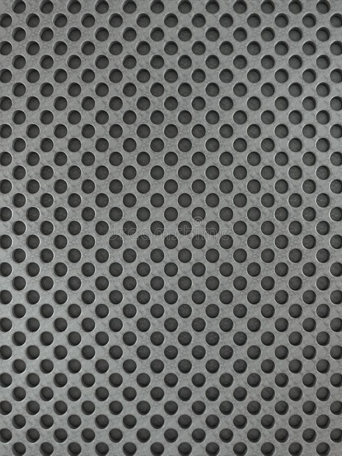 Metal grid stock illustration. Illustration of chrome - 123528460