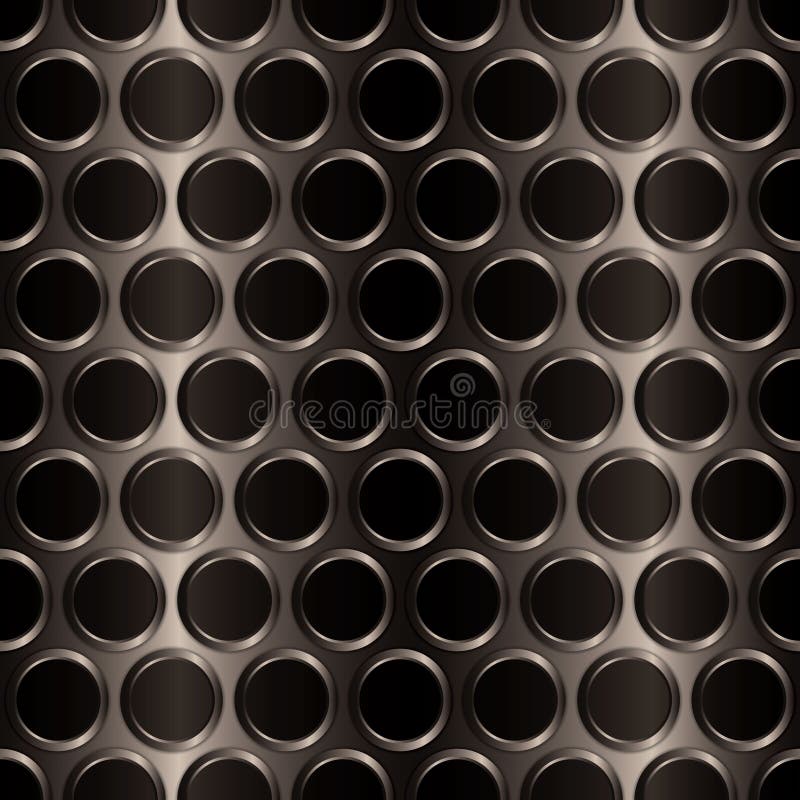 Metal Grid Pattern Background Design. Vector Illustration Decorative ...