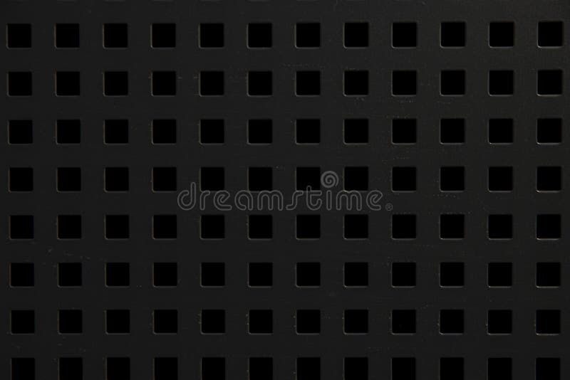 Metal Grid Pattern with Square Holes Stock Image - Image of square ...